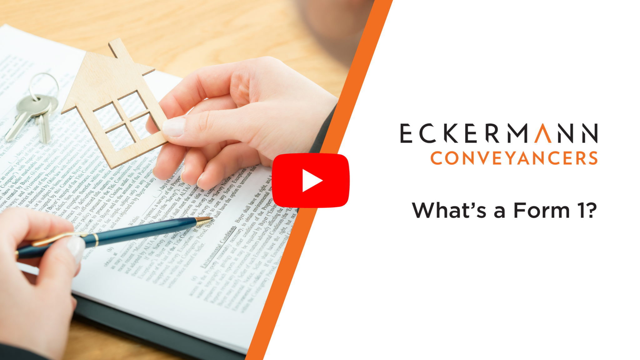 Contract & Form 1 Preparation - Eckermann Conveyancers